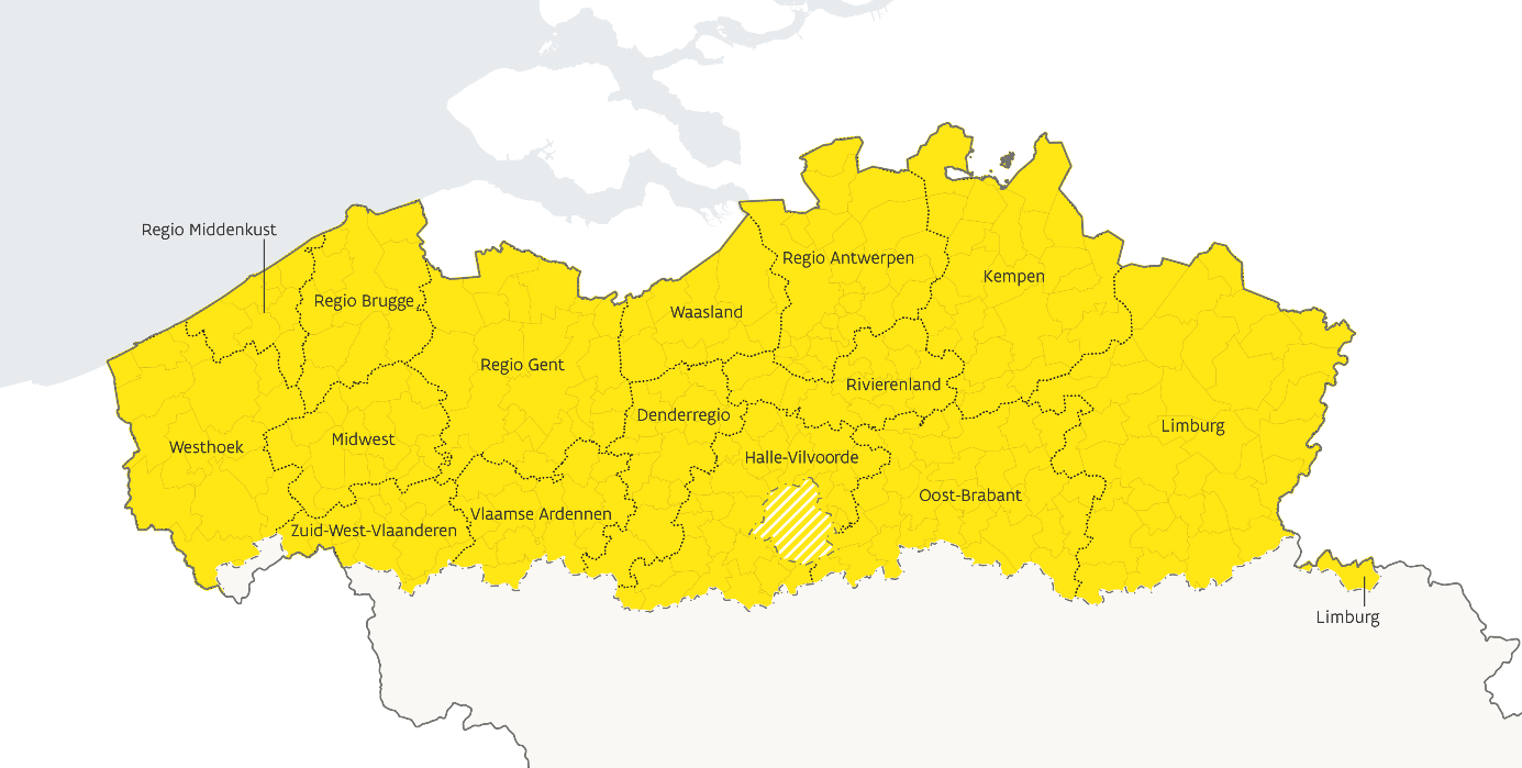 Vanaf 19 maart 2023 bestaat Vlaanderen uit 15 referentieregio’s | Stibbe